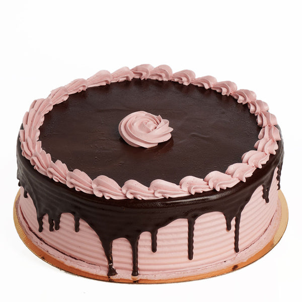 Large Chocolate Raspberry Cake - Canada Blooms